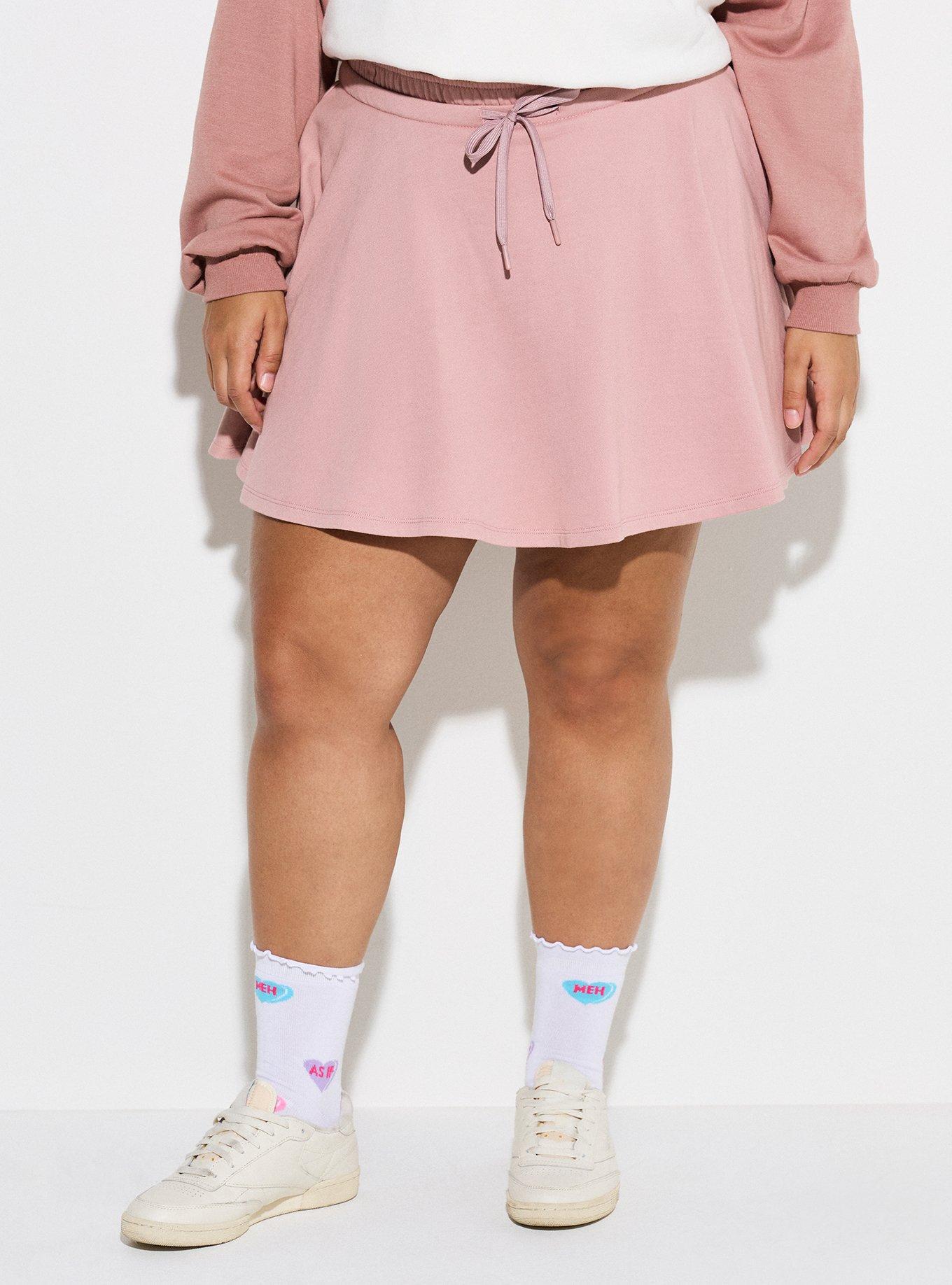 Plus Size - LoveSick Fleece Circle Skirt - Torrid