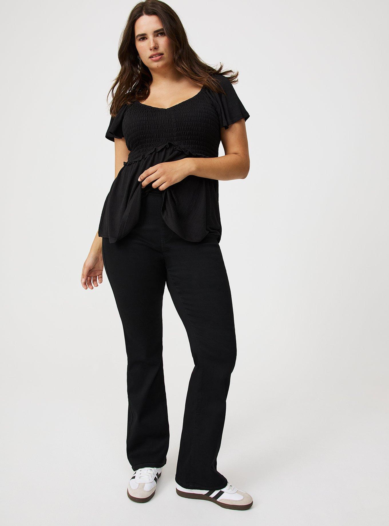Plus Size - High-Rise Slim Boot Lean Jean - Torrid