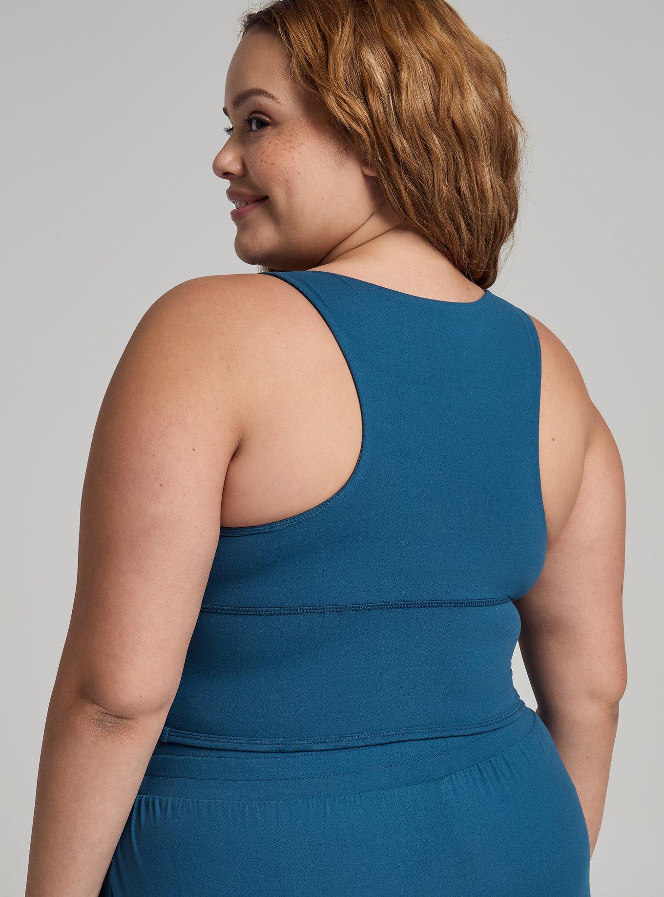 Plus Size - TRU Super Soft Performance Jersey Crop Tank - Torrid
