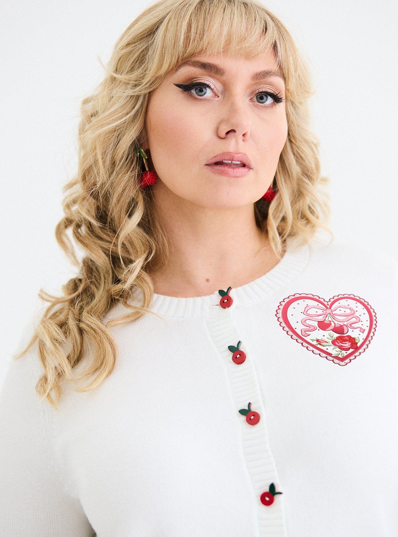 Plus Size - Retro Chic 3/4 Sleeve Cardigan - Torrid