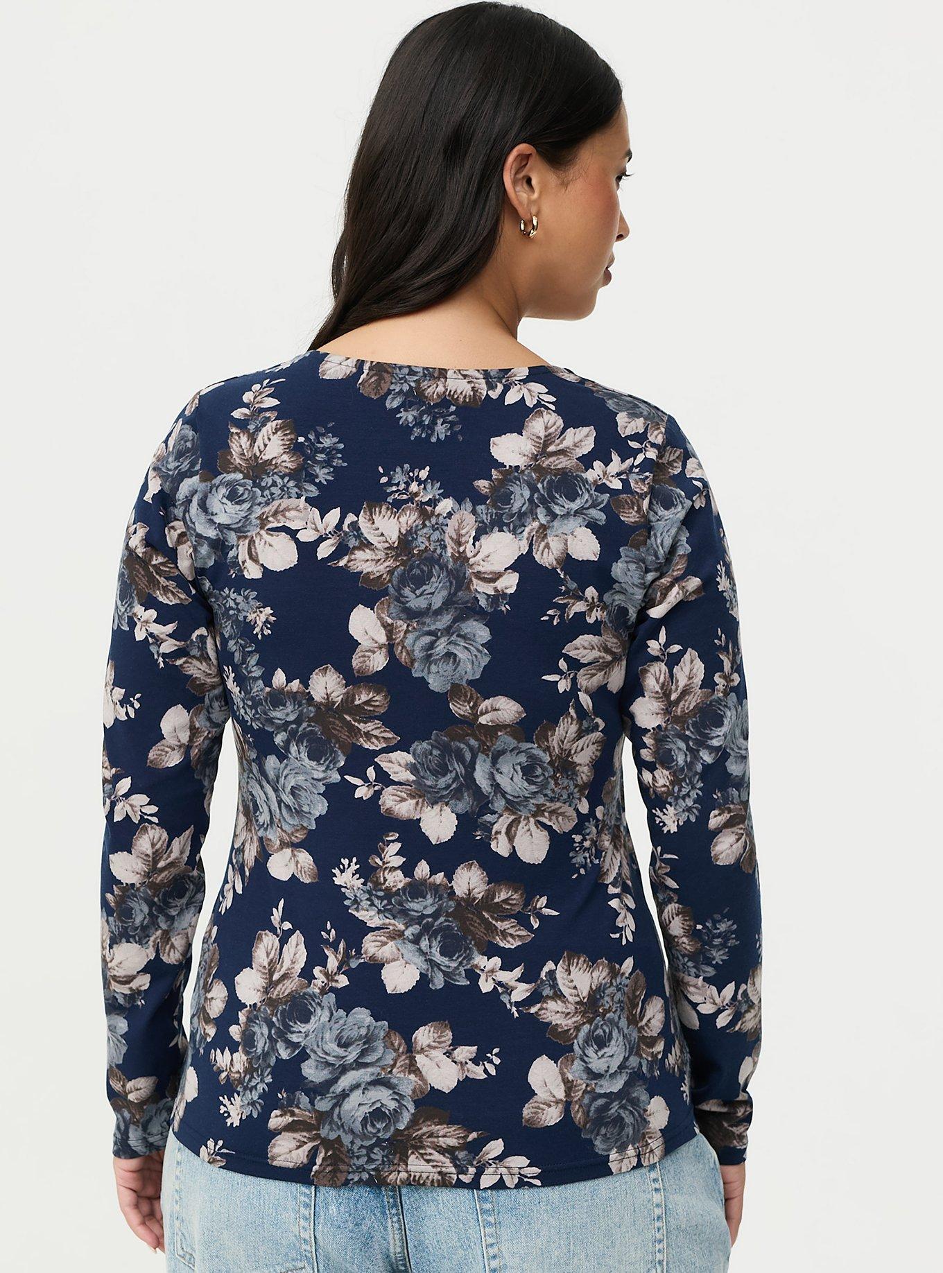 Plus Size - Smoothing Cotton Square Neck Top - Torrid