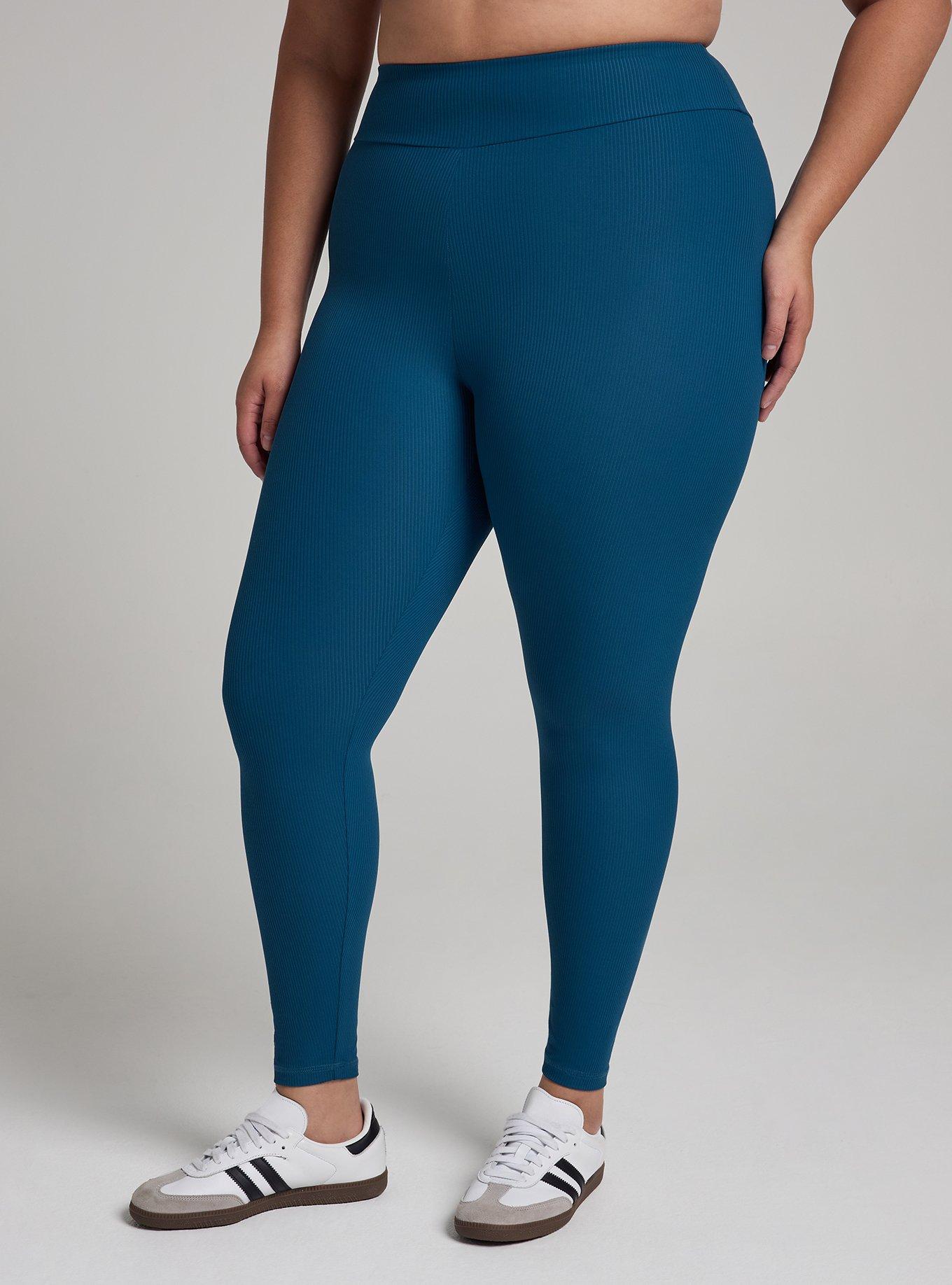 Plus Size - TRU Performance Rib Full-Length Active Legging - Torrid