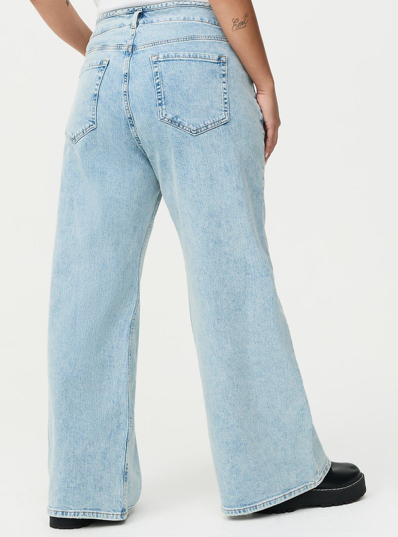 Plus Size - Baggy High-Rise Wide Leg Jean - Torrid