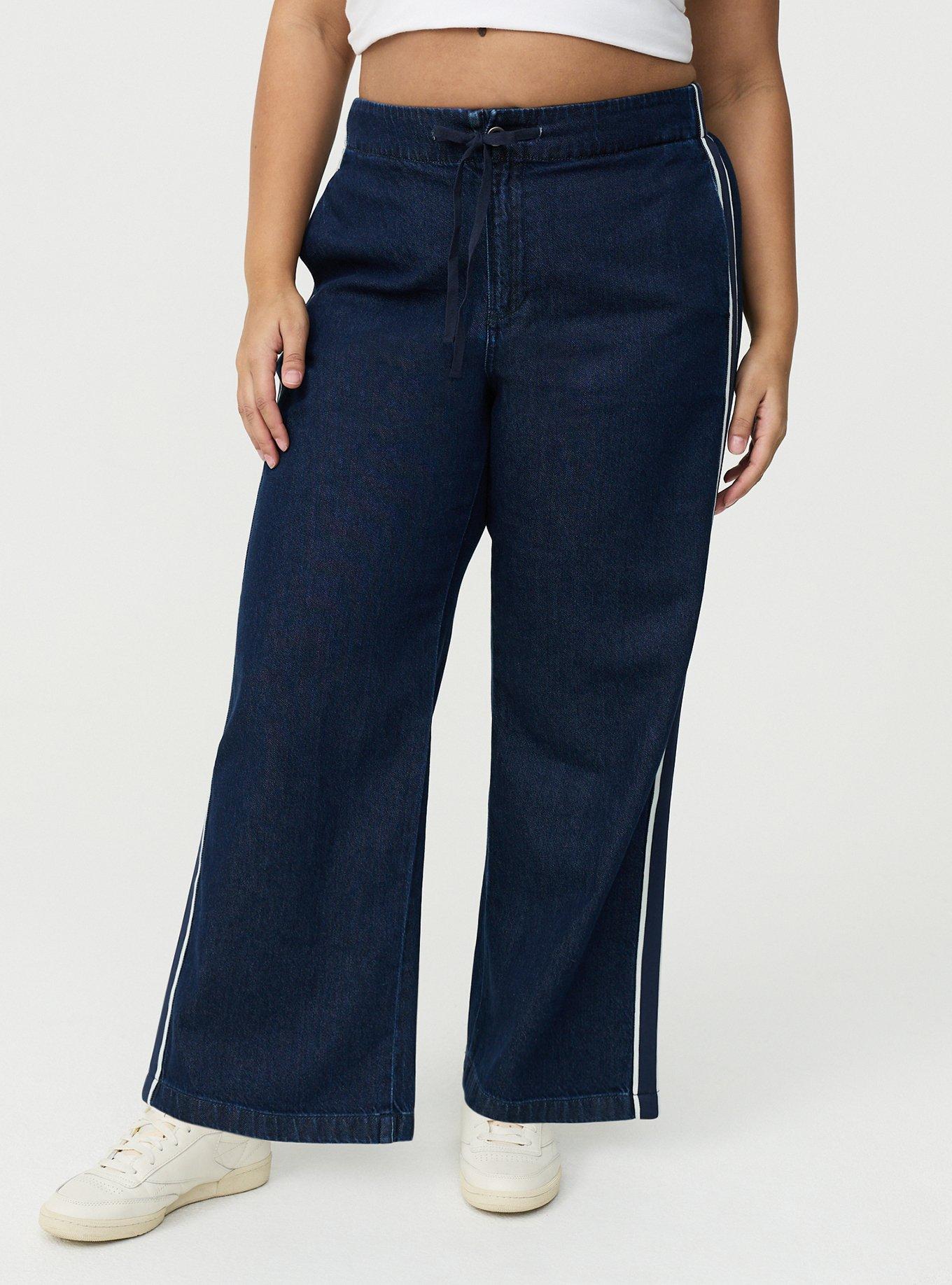 Plus Size - Mid-Rise Wide-Leg Jean - Torrid