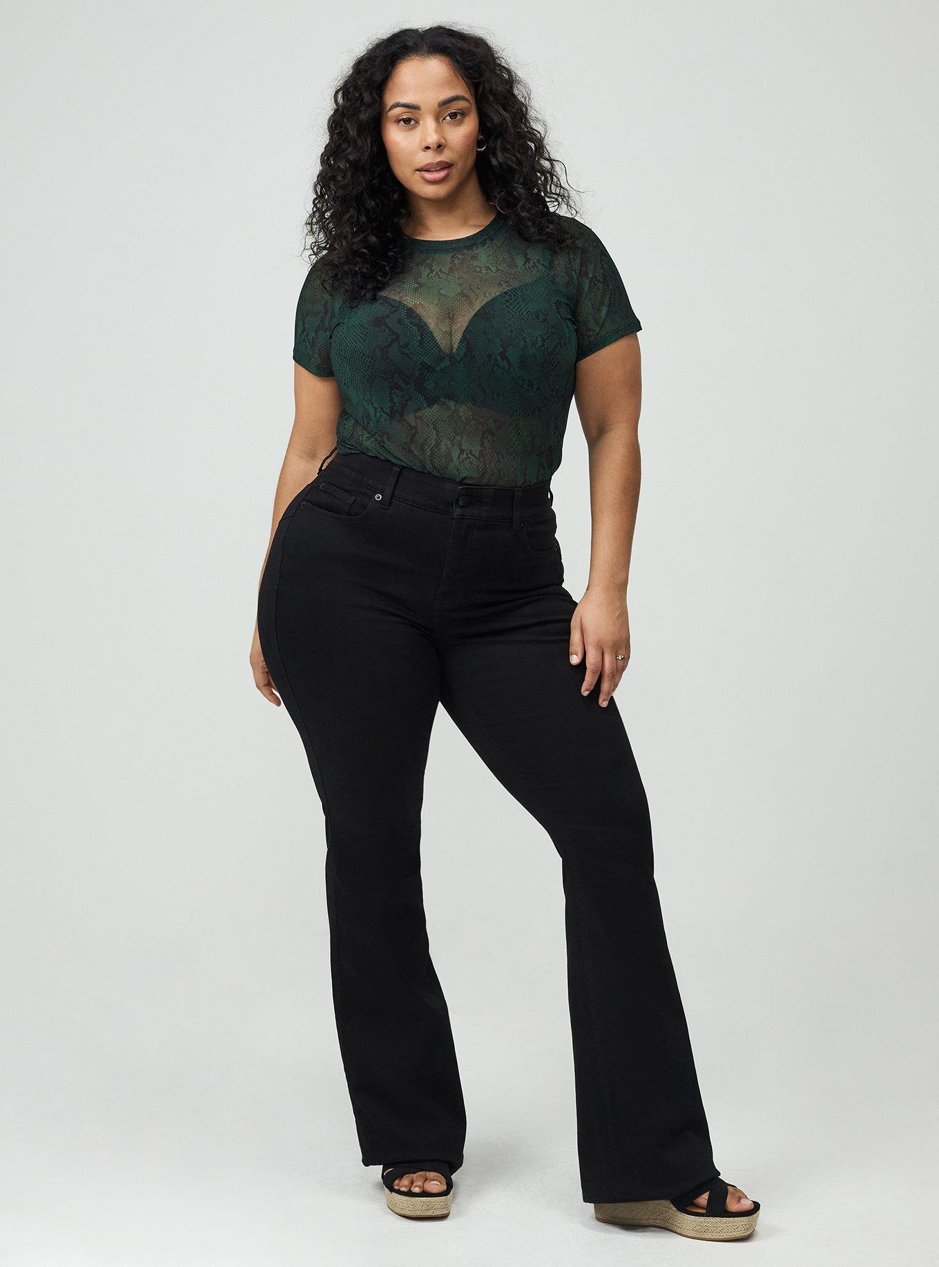 Plus Size - Mesh Layering Tee - Torrid