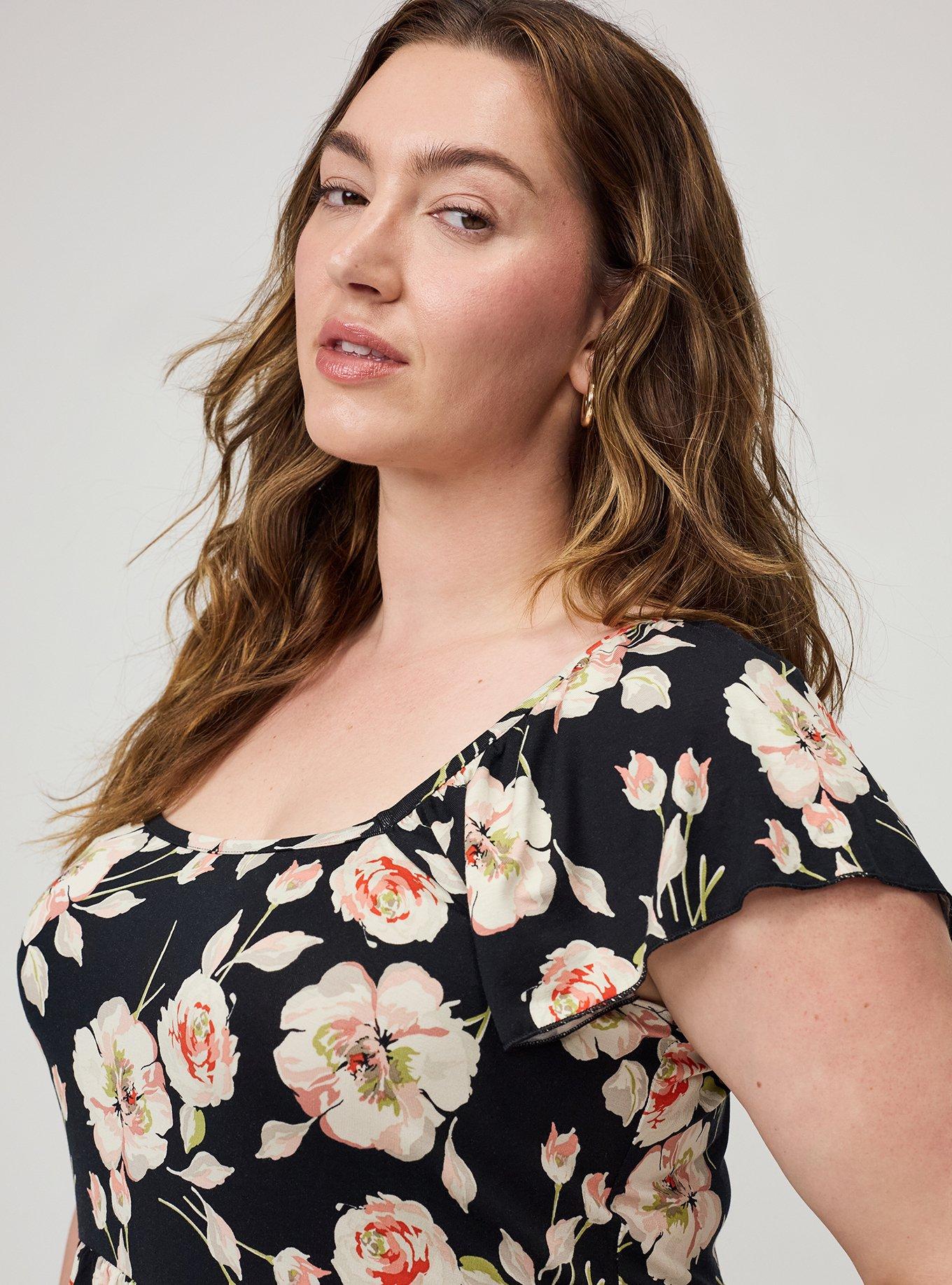 Plus Size - Super Soft Babydoll Top - Torrid