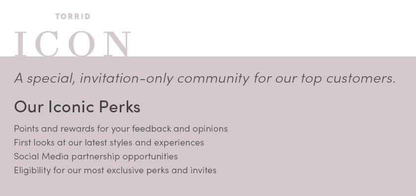 Torrid Rewards Benefits | Torrid